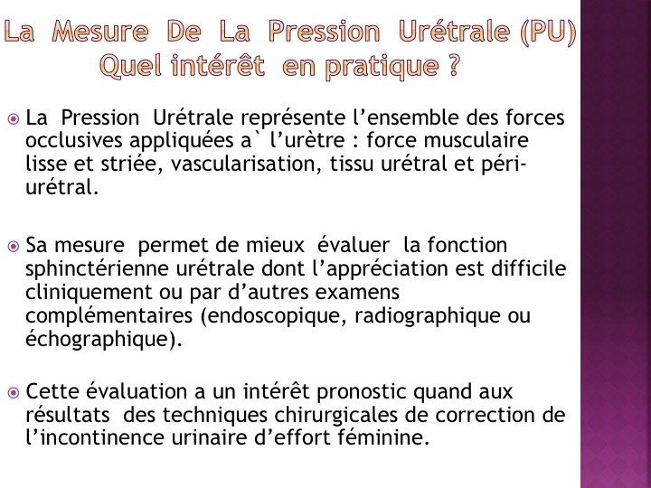 Urofrance | Atelier 04 - Infirmière en urodynamique - Urofrance