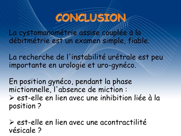 Urofrance | Atelier 04 - Infirmière en urodynamique - Urofrance